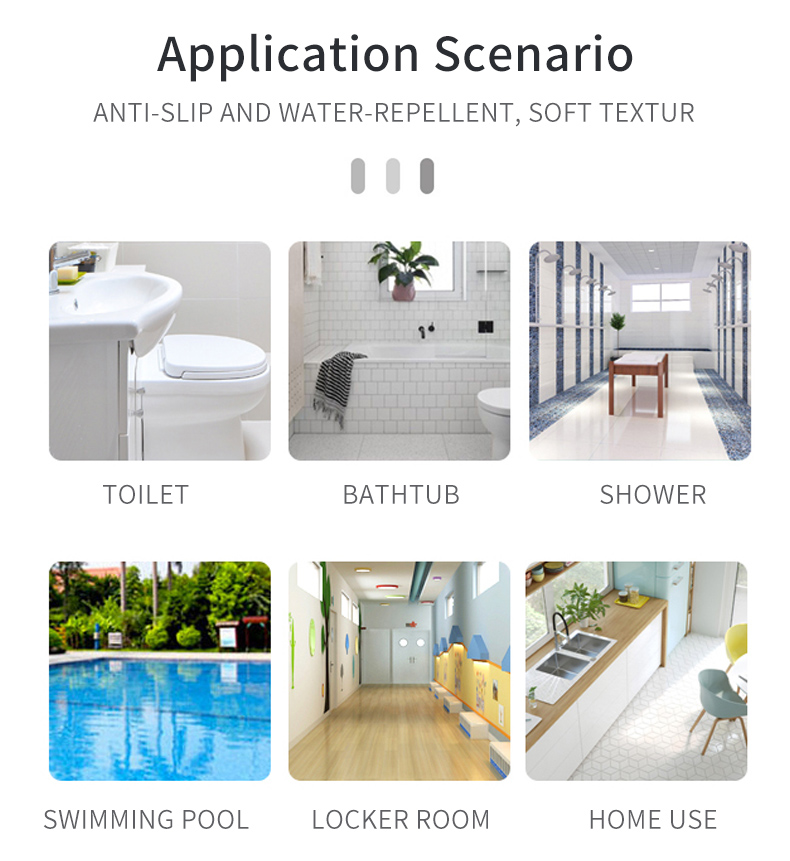 Wholesale Top Quality Hydrophobic Wet Area Non-slip S Shape PVC Mat ...