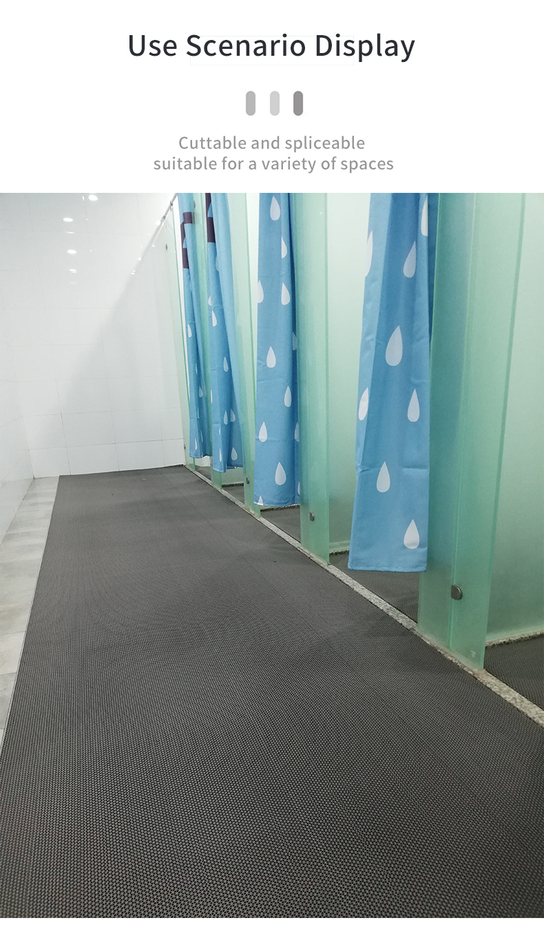 Wholesale Top Quality Hydrophobic Wet Area Non-slip S Shape PVC Mat ...
